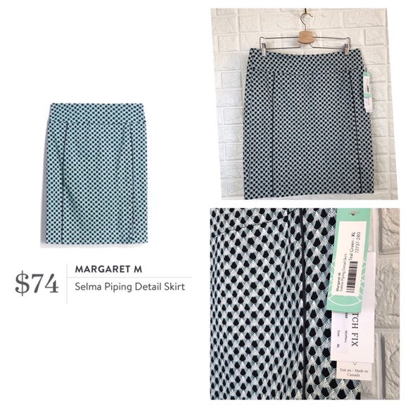Margaret M | Skirts | Nwt Margaret M Selma Piping Detail Skirt | Poshmark
